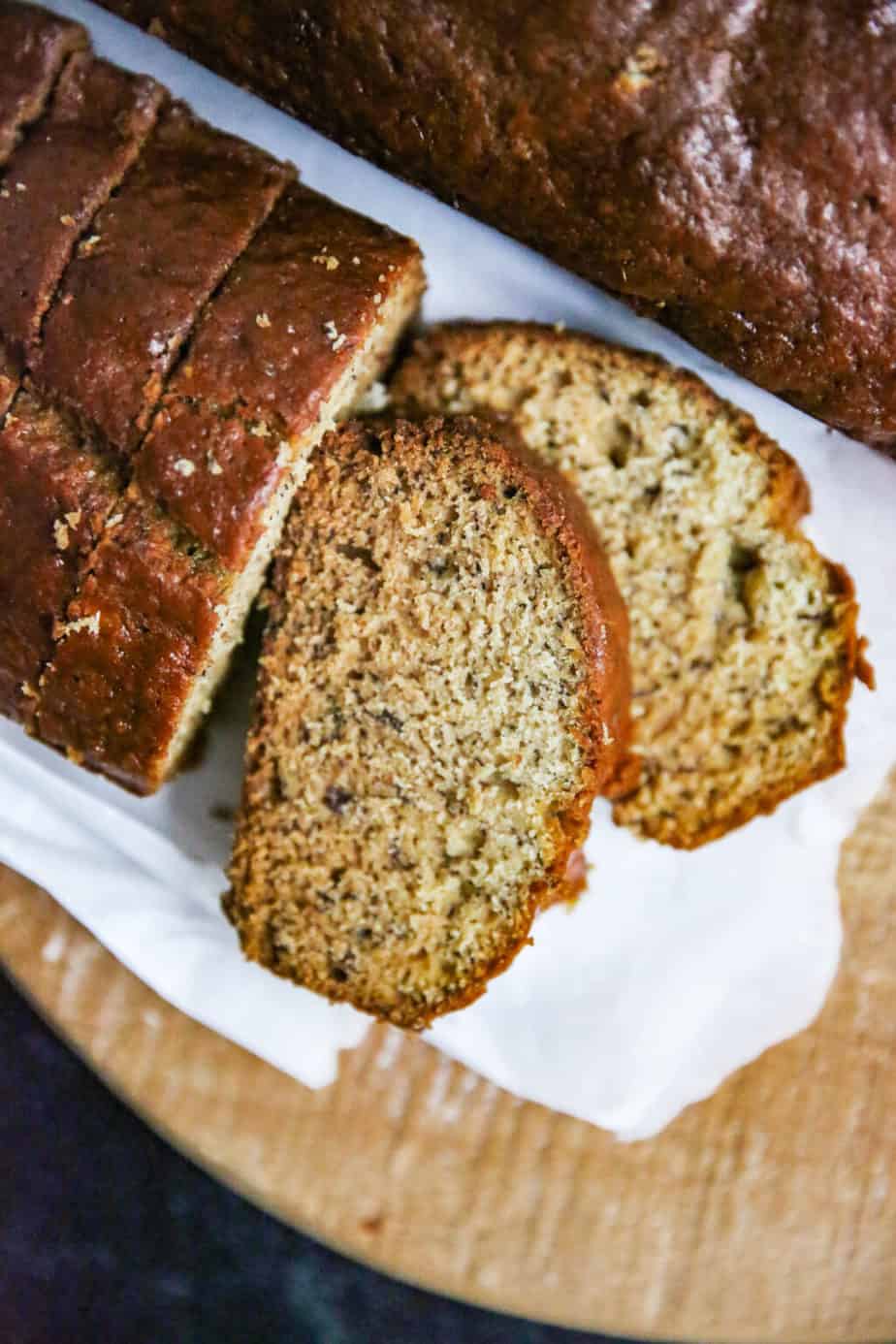 Grandma's Banana Bread - The Vanilla Tulip