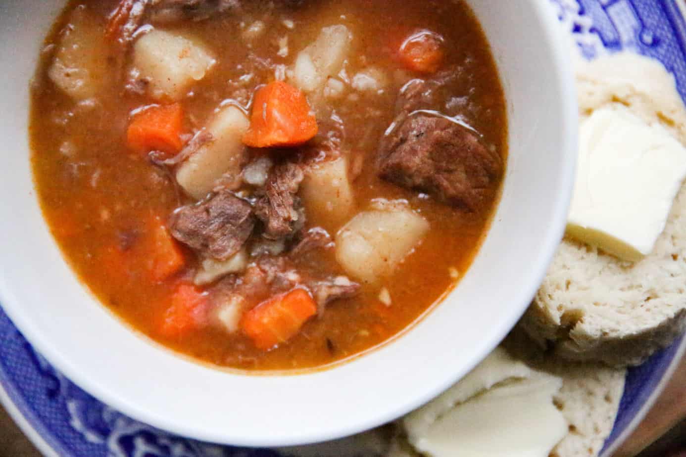 Thick Beef Stew - The Vanilla Tulip