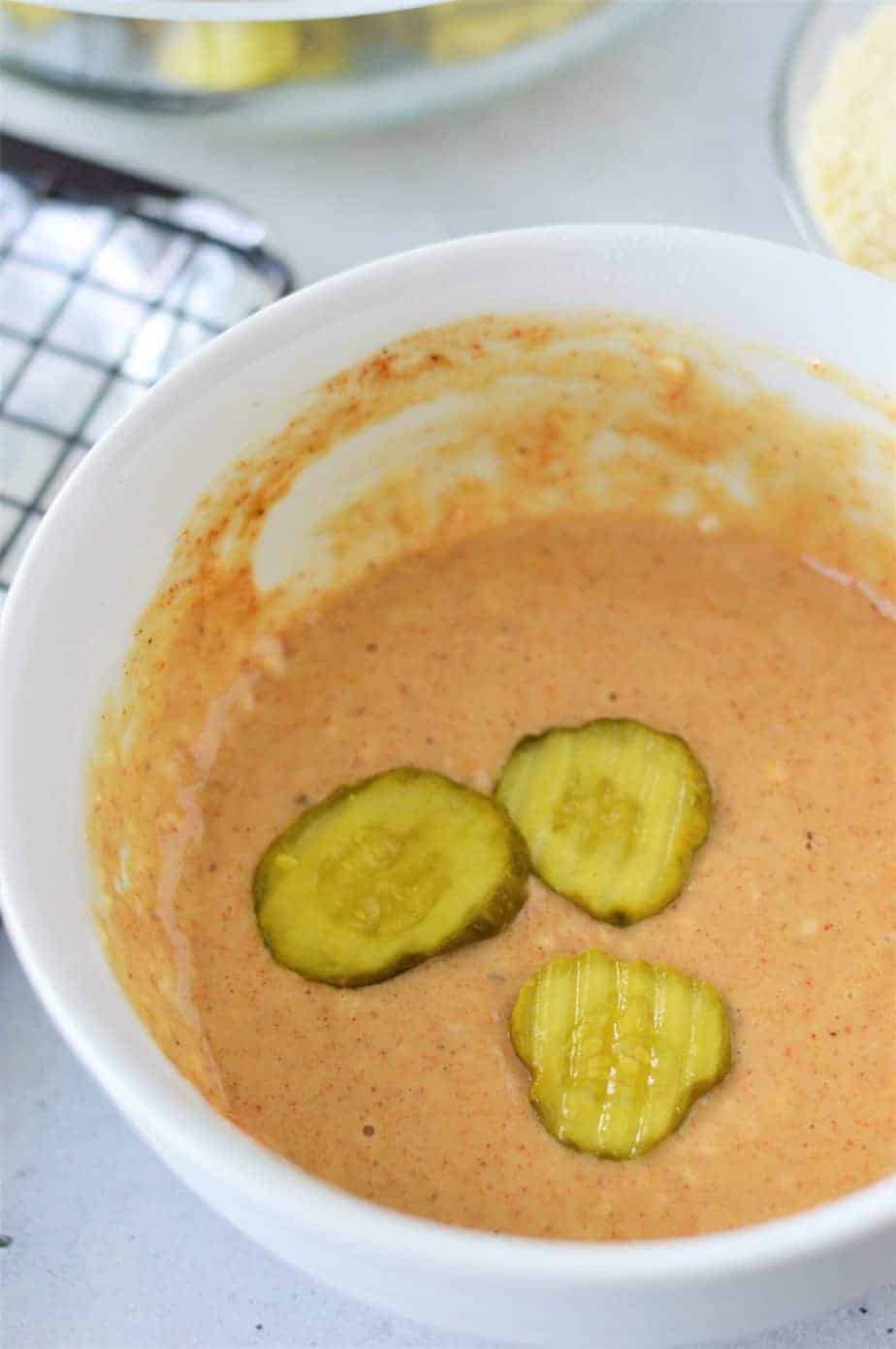 Oven Baked Fried Pickles - The Vanilla Tulip