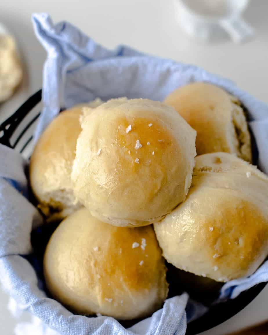 French Bread Rolls Recipe - The Vanilla Tulip