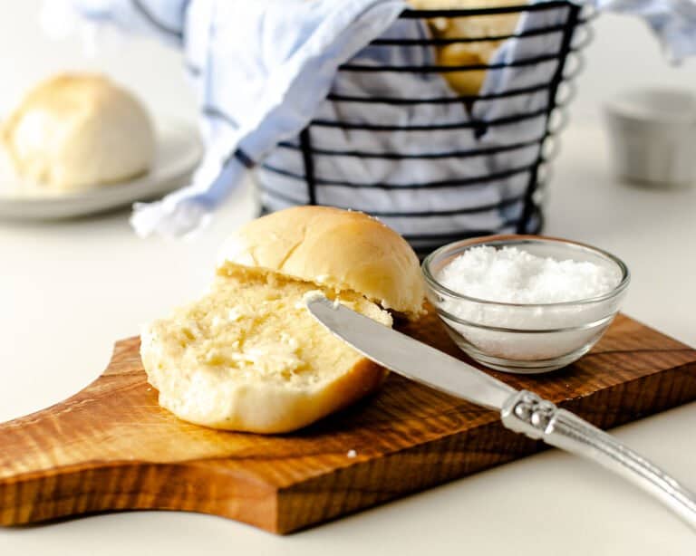 French Bread Rolls Recipe - The Vanilla Tulip