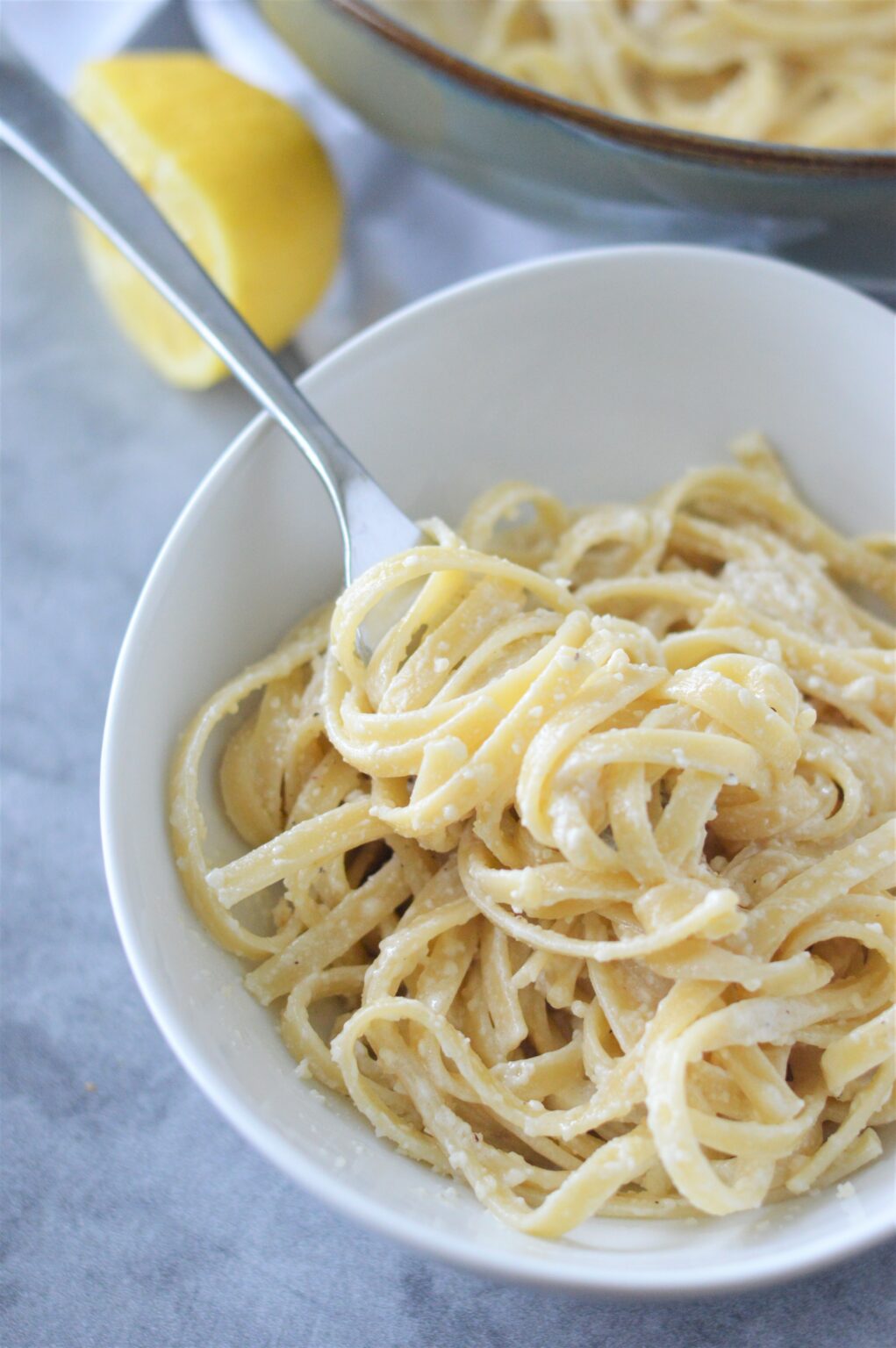 Lemon Butter Pasta Recipe - The Vanilla Tulip