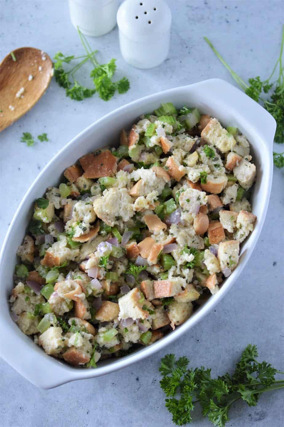 Sage Stuffing Recipe for Turkey - The Vanilla Tulip